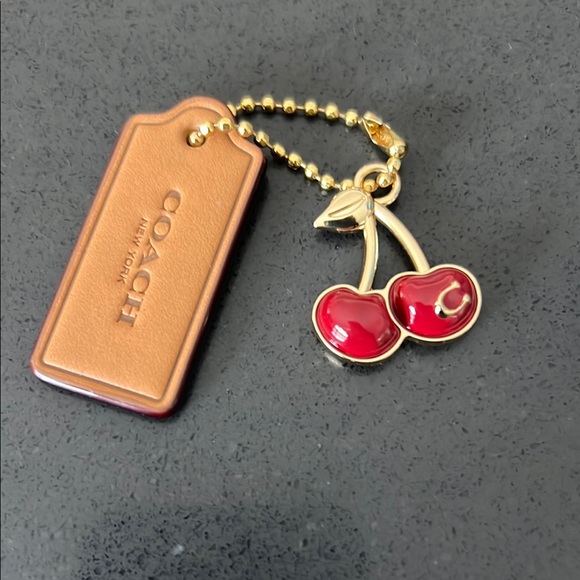 Coach | Bags | Coach Cherry Keychain | Poshmark
